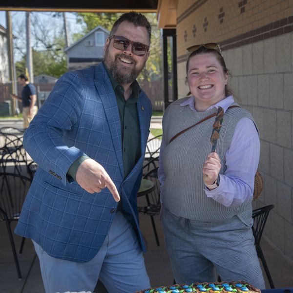 In Photos by Randall Lee: Palmer Commons Pavilion Ribbon Cutting ...