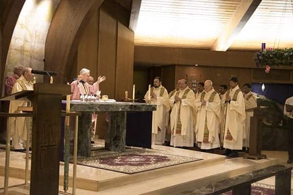 St. Louis Center priests celebrate 50 years of service with Bishop ...