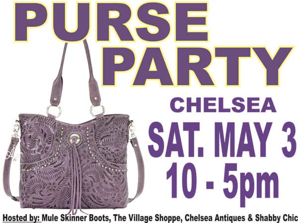 Reminder: Purse Party at 4 Chelsea businesses tomorrow - Chelsea Update ...