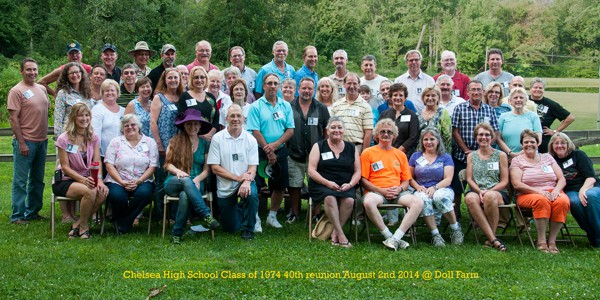 CHS Class of 1974 holds 40-year reunion - Chelsea Update: Chelsea ...