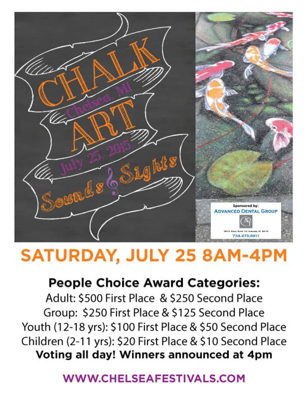 July 25: Be sure to check out the Chalk Art Contest - Chelsea Update ...