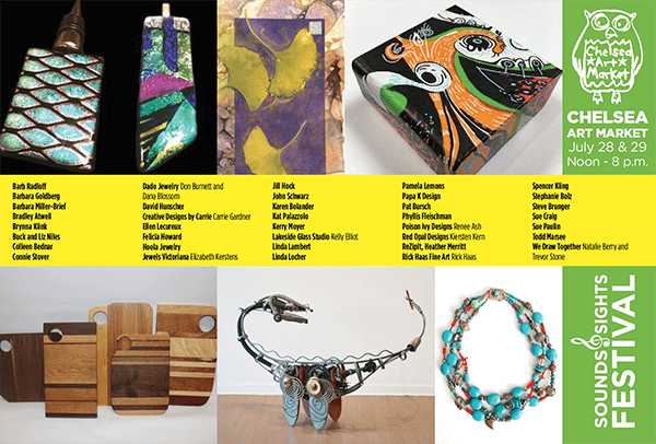 July 28-29: Chelsea Art Market During Sounds and Sights Festival ...