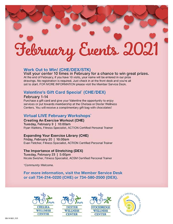 February events at the Chelsea Wellness Center - Chelsea Update ...