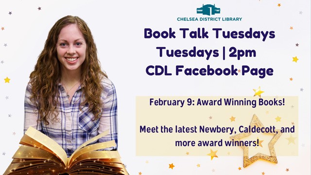 Feb. 9: Book Talk Tuesdays from Chelsea District Library - Chelsea ...