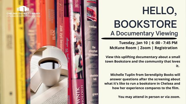 Jan. 10: Documentary Viewing at Chelsea District Library - Chelsea ...