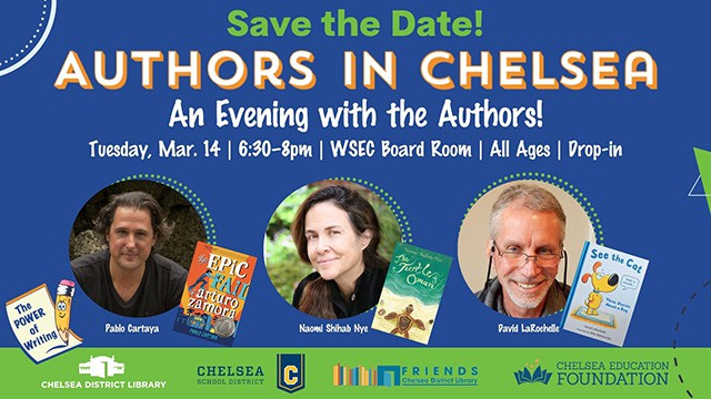 Save the Date: Authors in Chelsea Returns in March - Chelsea Update ...
