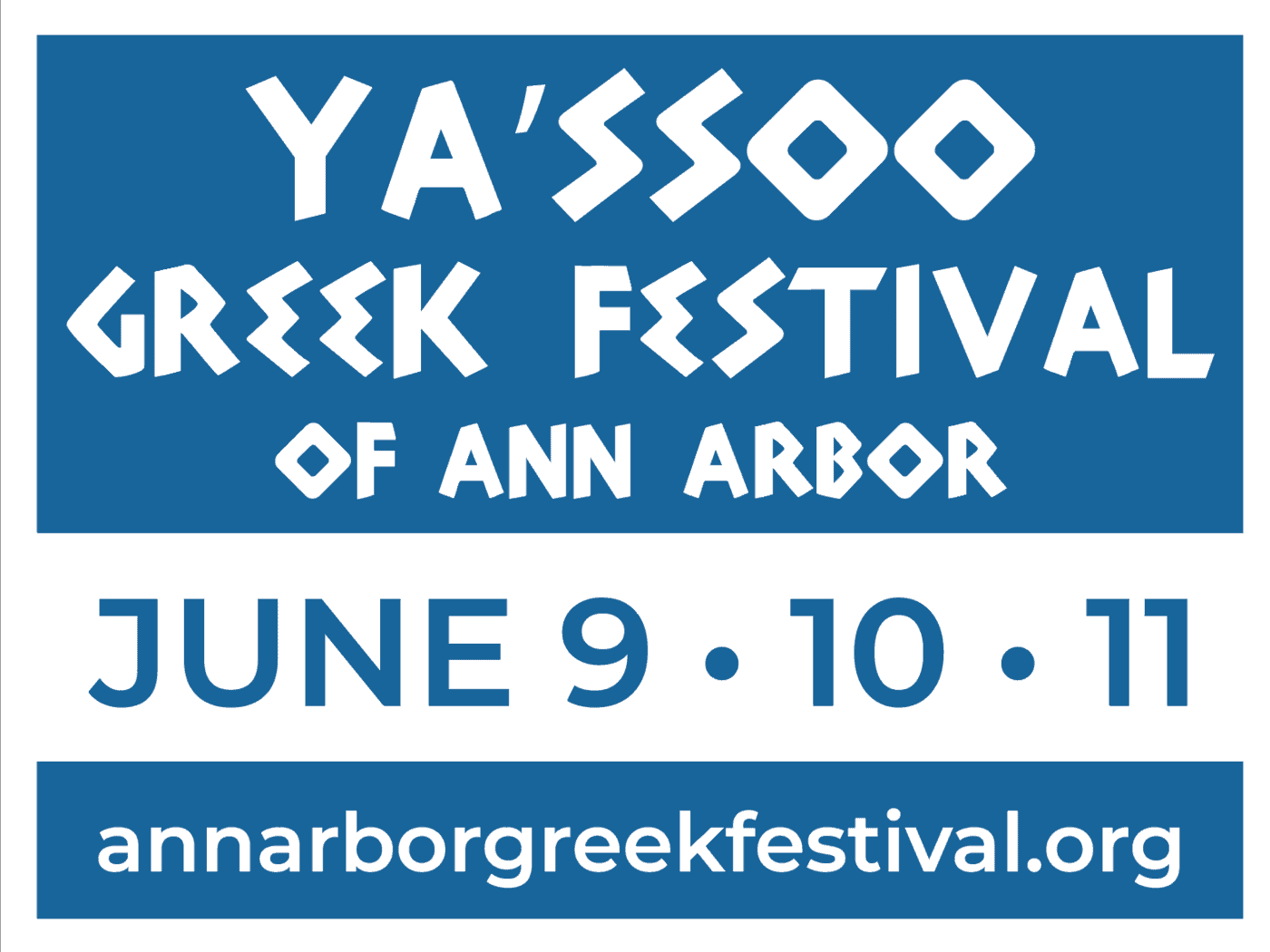 Reminder: Ya'ssoo Greek Festival is Back June 9-11 - Chelsea Update ...