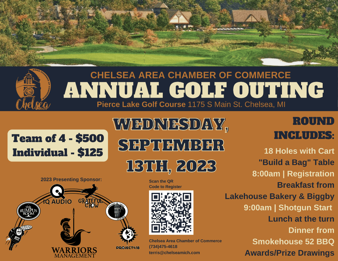 Chelsea Chamber of Commerce Seeks Sponsors, Volunteers, Golfers for ...