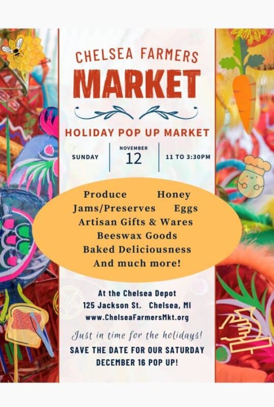 Oct. 1: What to expect at the Chelsea Farmers Market - Chelsea Update ...