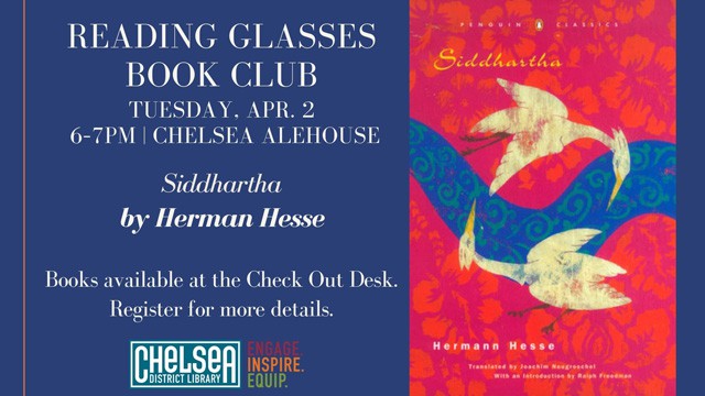 April 2: Reading Glasses Book Club at Chelsea Alehouse - Chelsea Update ...