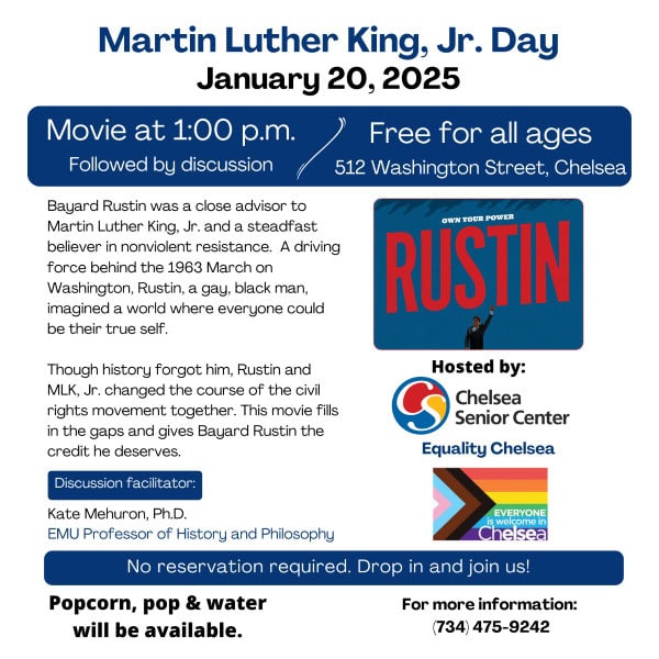 Mark Your Calendars: Jan. 20 Martin Luther King, Jr. Day Movie at the ...