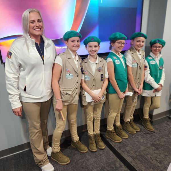 Chelsea Kiwanis Hears From Chelsea Girl Scout Honor Guard - Chelsea ...